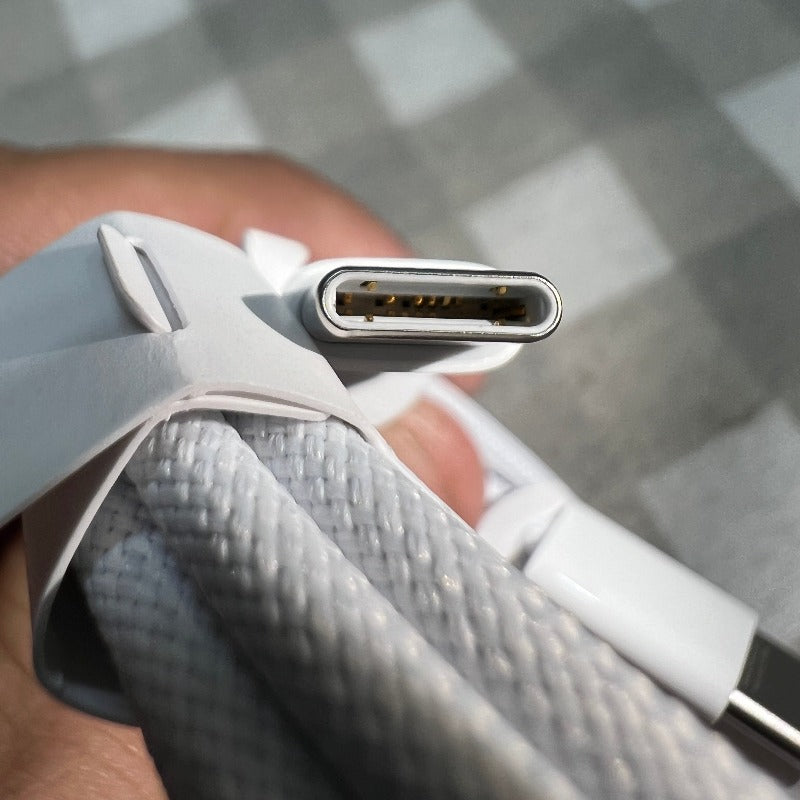 Apple Type-C to USB-C Braided Cable 60W – Achi Shopping