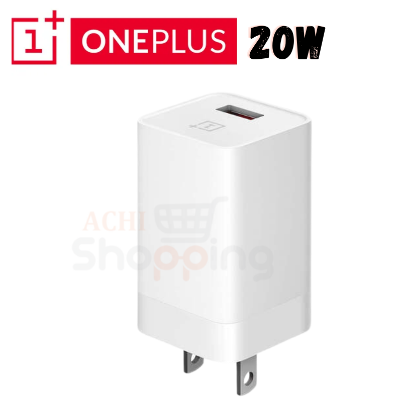 Original OnePlus Dash Charger 20W Fast Rapid Charging Adapter – Achi ...